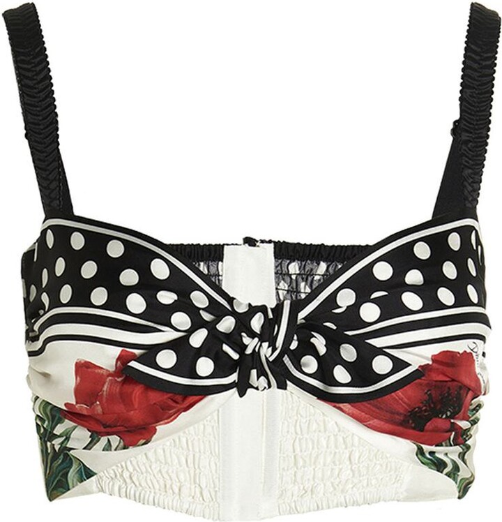 Dolce & Gabbana 'Poppy' top - ShopStyle