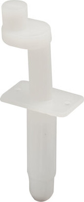 PrimeLine Bi-Fold Door Top Pivot, 3/8 in. Offset Pivot, Nylon, White ...