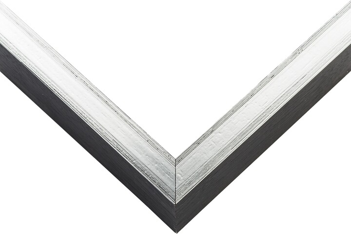 CustomPictureFrames.com 17x19 Shadow Box Frame Silver | 1.375 inches ...