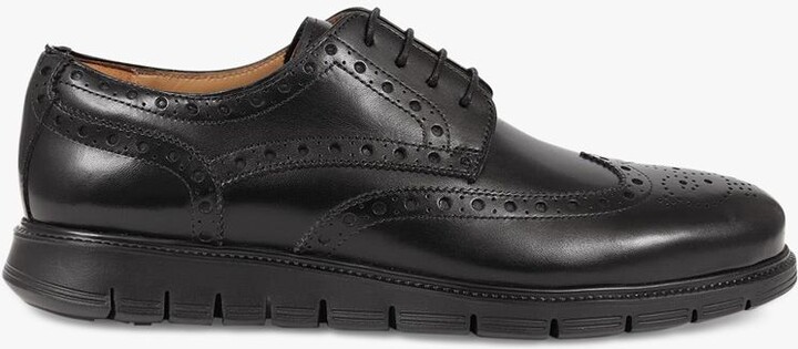 Jones Bootmaker London City Leather Lace Up Brogues - ShopStyle