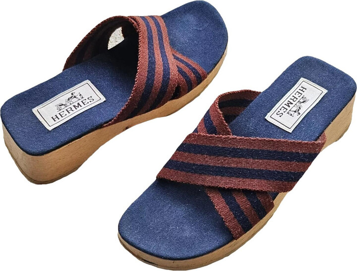 Hermes Cloth sandal - ShopStyle