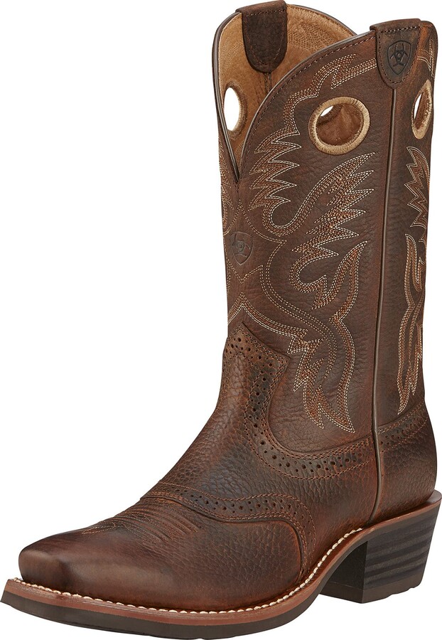 Ariat Men's Heritage Roughstock Western Boot - ShopStyle