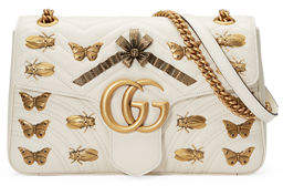 Gucci GG Marmont Medium Insect Shoulder Bag - ShopStyle