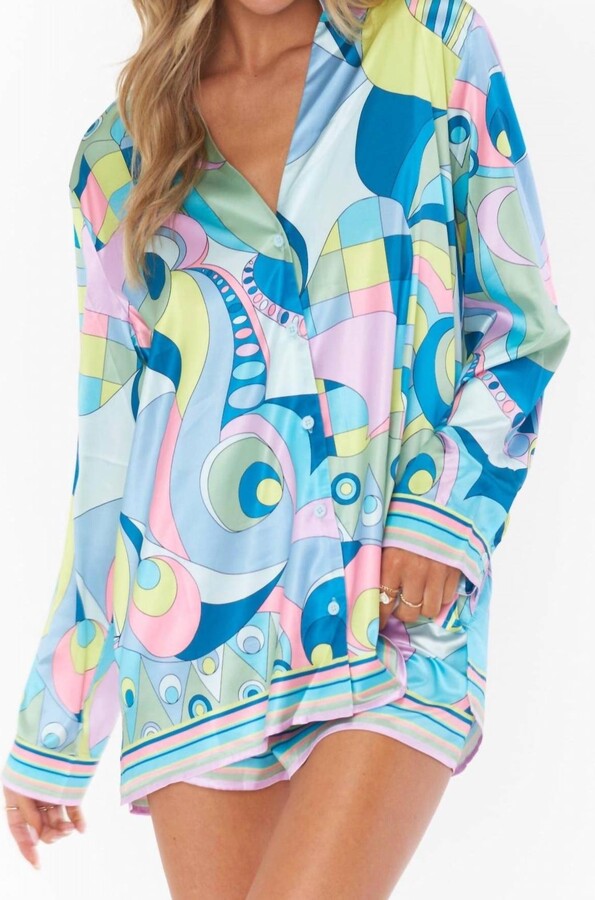 Show Me Your Mumu Early Riser Pj Set In Go Go Silky - ShopStyle Pajamas