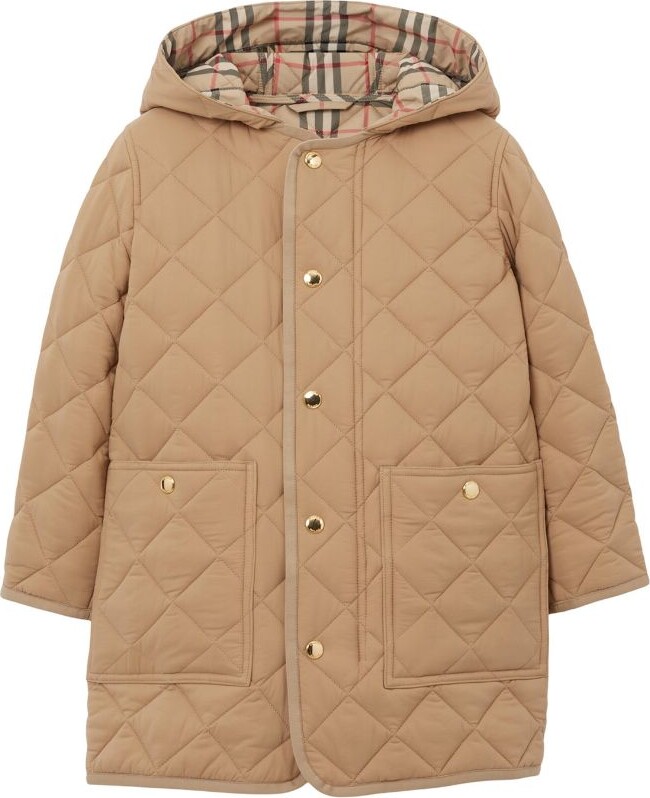 Burberry Children Quilted Vintage Check Coat (3-14 Years) - ShopStyle ...