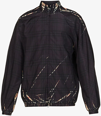 Burberry ens Archive Beige Ip Chk Trusfield Tartan-pattern Regular-fit ...