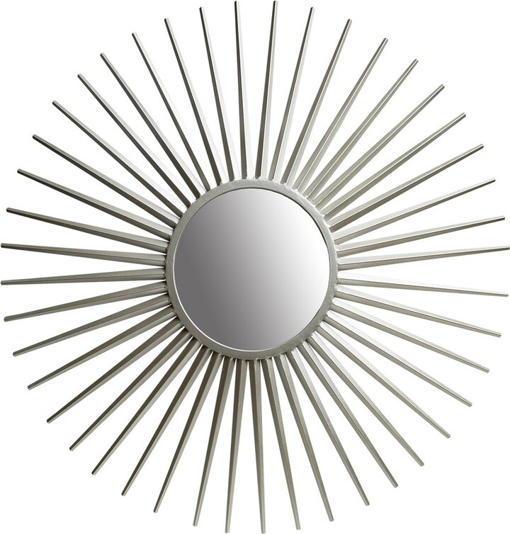 36" Sunray Wall Accent Mirror Silver - Patton Wall Decor - ShopStyle