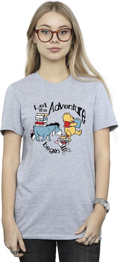 Absolute Cult Disney Women's Winnie The Pooh Let The Adventure Begin ...
