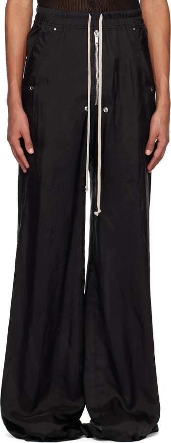 Rick Owens Black Bela Trousers - ShopStyle Pants