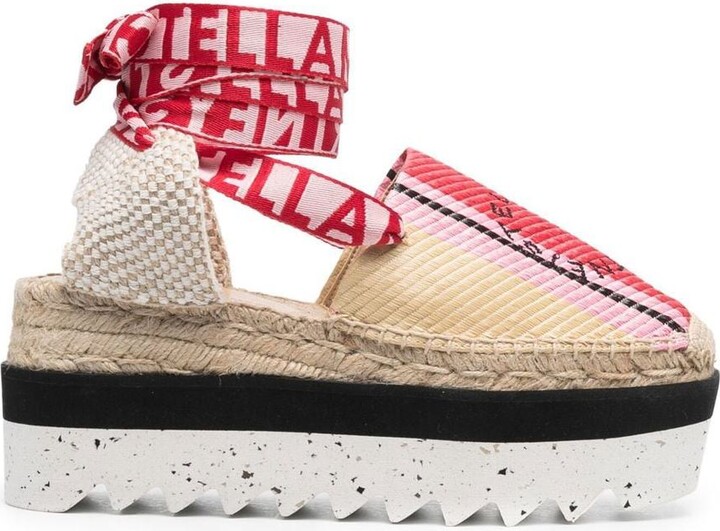 Stella McCartney Gaia platform espadrilles - ShopStyle