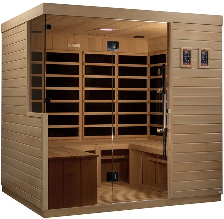 Dynamic Saunas La Sagrada 6-Person Ultra Low Emf (Under 3Mg) Far ...