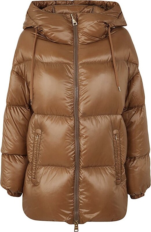 Herno Zip-Up Hooded Down Jacket - ShopStyle