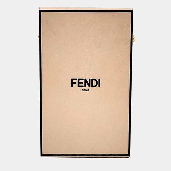 Fendi Pink Leather Vertical Box Crossbody Bag - ShopStyle