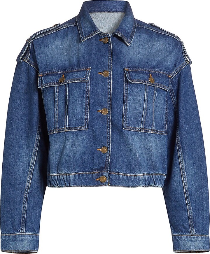 BA&SH Bolto Cotton Denim Jacket - ShopStyle