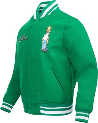 Freeze Max Men's Homer Simpson Kelly Green The Simpsons Hiding in the ...