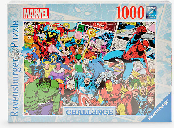 Marvel Avengers Kids Ravensburger Marvel Heroes 1000-piece Jigsaw ...