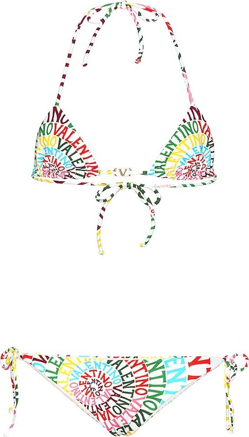 Valentino Garavani Valentino Loop Lycra Bikini - ShopStyle Two Piece ...