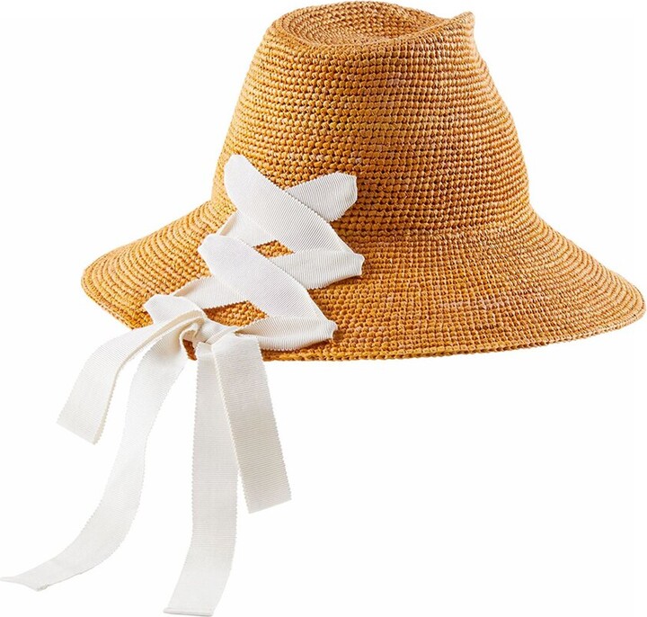 Helen Kaminski Ally Raffia Fedora - ShopStyle Hats