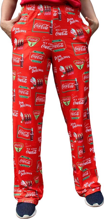 BRIEF INSANITY Lounge Pants for Men and Women | Coca-Cola Retro Coke ...