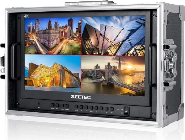 SEETEC 15.6 Inch Live Streaming Carry-on Broadcast Director Monitor ...