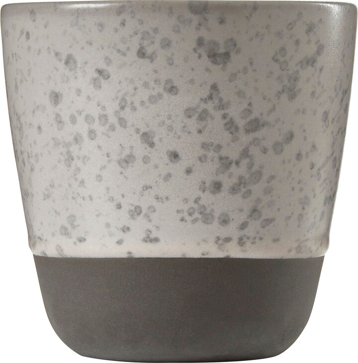 Premier Housewares Grey Speckled Handleless Cup,Textured Stoneware ...
