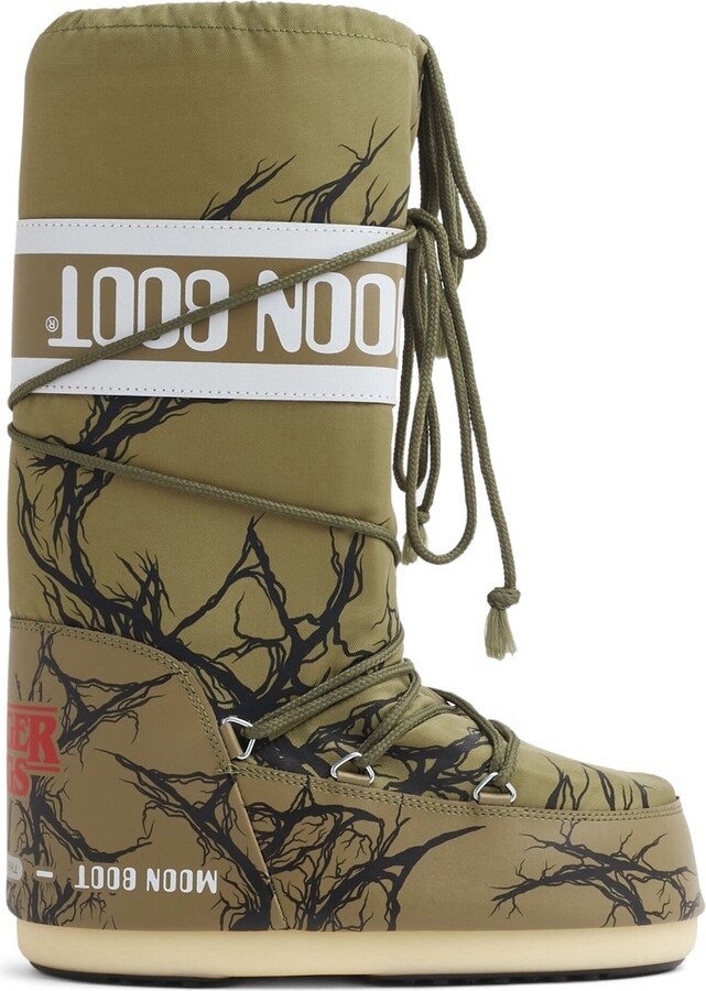 Moon Boot X Stranger Things Icon snow boots - ShopStyle