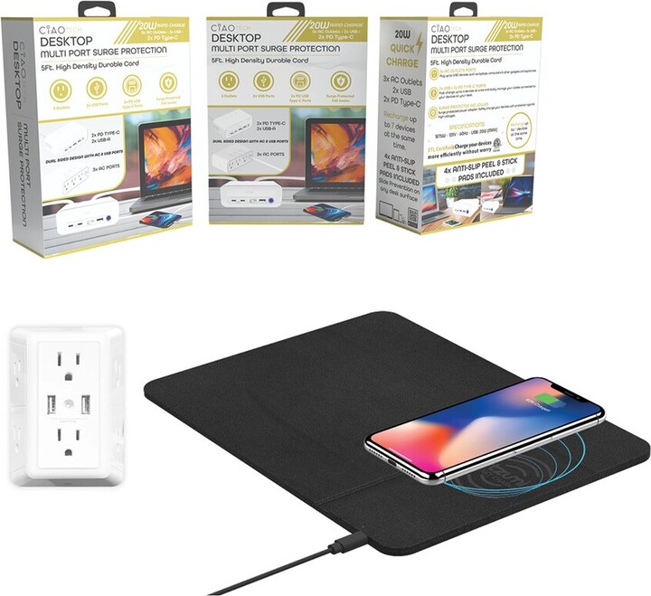 Ciao Tech Ultimate Desk Setup Bundle - ShopStyle Electronics Accessories