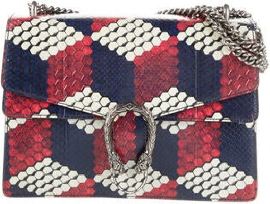 Gucci Cubic Python Dionysus Shoulder Bag - ShopStyle