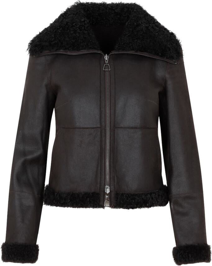 Akris Lamb Leather Jacket - ShopStyle