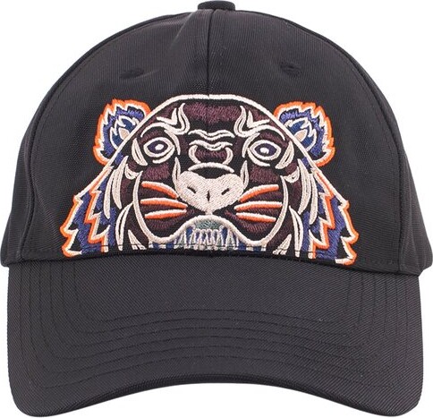 Kenzo Kampus Tiger Embroidered Baseball Cap - ShopStyle Hats