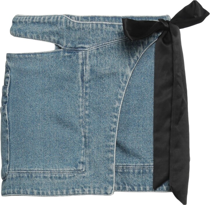 Cormio Denim Skirt Blue - ShopStyle