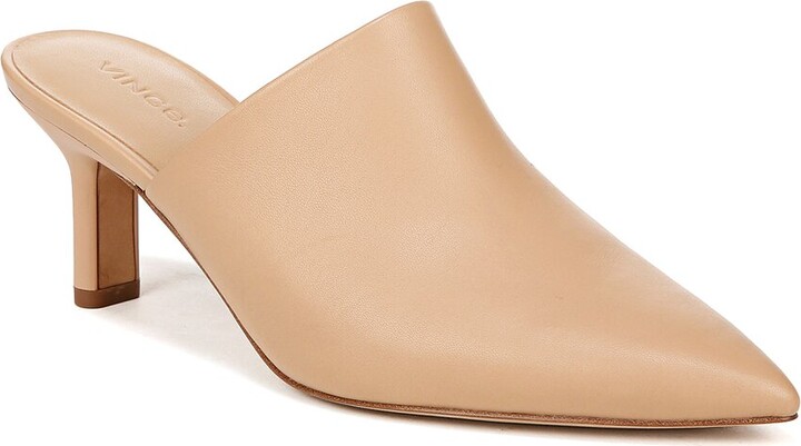 Vince Penelope Leather Mule - ShopStyle