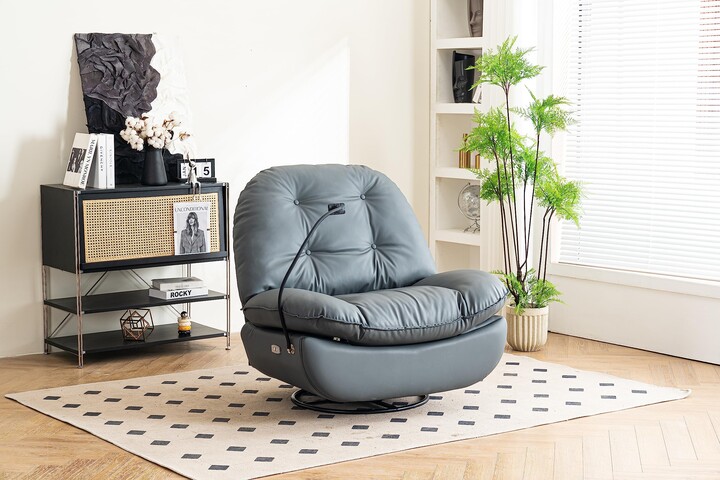 Myshle Power Lift Recliner Swivel Oversized High-Density Sponge Sofa ...