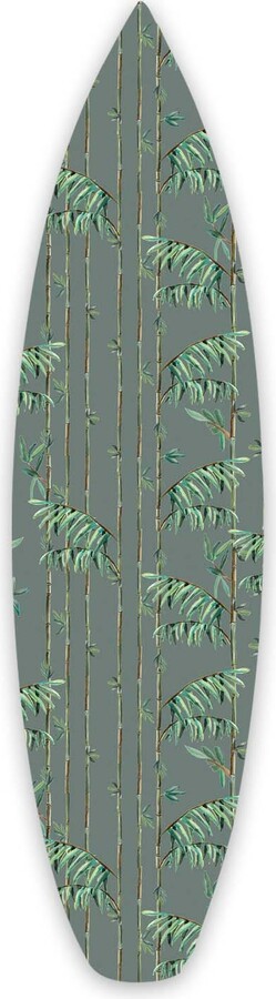 Catchii Green Surfboard Wall Decor Bamboo - ShopStyle Artwork