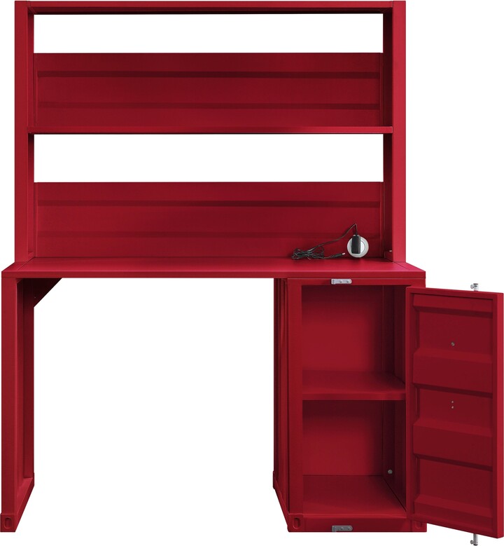 CTEX Cargo Desk & Hutch, Red for Office, Study, Bedroom - ShopStyle