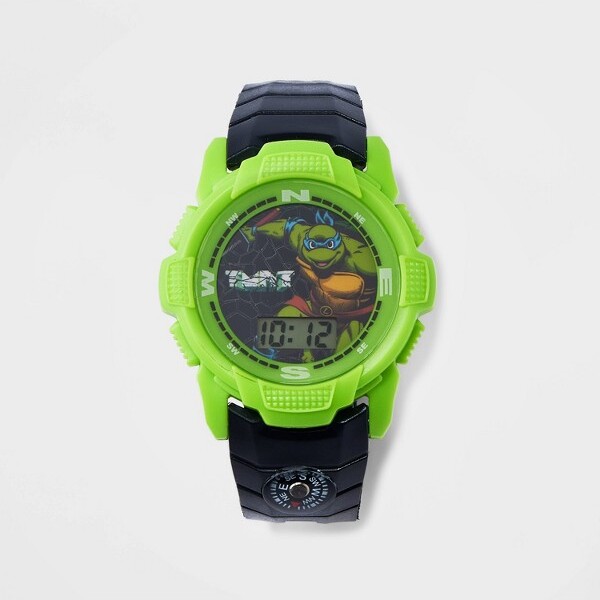Teenage Mutant Ninja Turtles Boy' Teenage Mutant Ninja Turtle LCD Watch ...