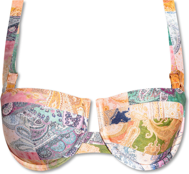 Zimmermann ‘Anneke’ Bikini Bra - Multicolour - ShopStyle Two Piece ...