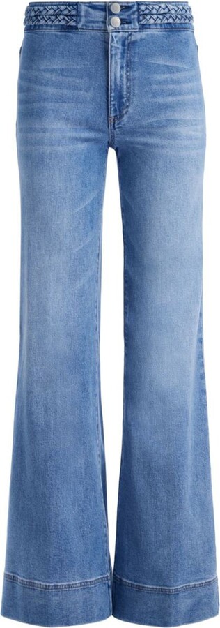 Alice + Olivia Missy wide leg jeans - ShopStyle