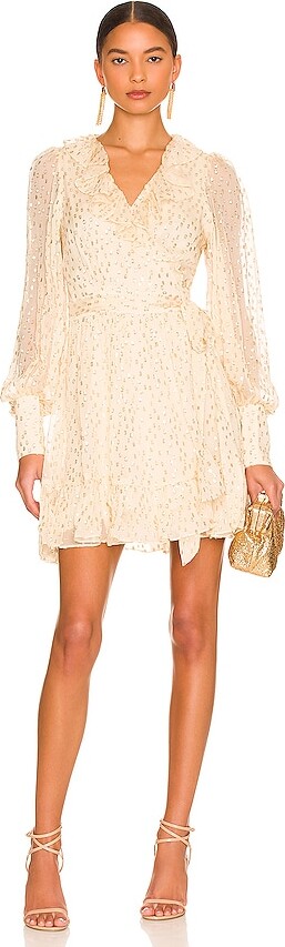 Zimmermann Wrap Mini Dress - ShopStyle