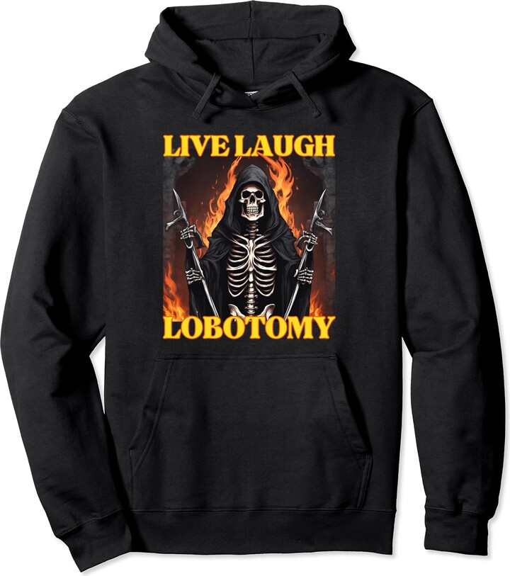 Hard Cool Skeleton Memes Live Laugh Lobotomy Funny Cool Edgy Hard ...