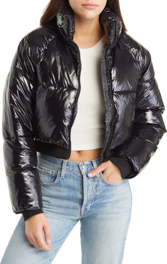 Blank NYC Crop Puffer Jacket - ShopStyle