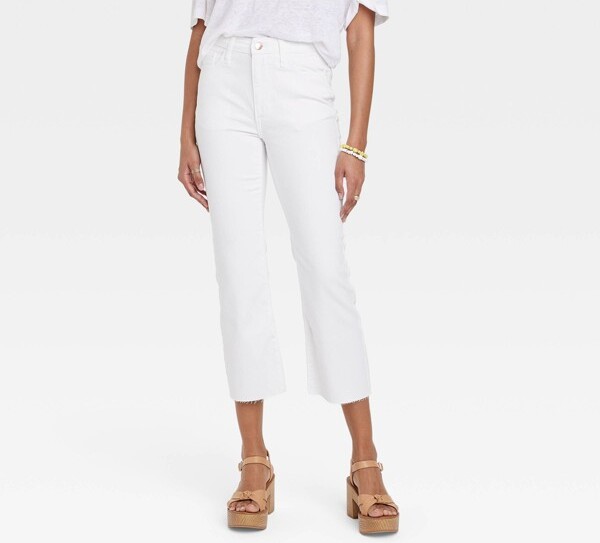 Universal Thread Women's High-Rise Bootcut Jeans White - ShopStyle