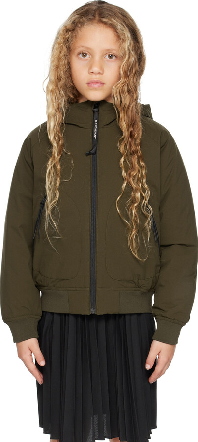 C.P. Company Kids Kids Khaki Goggle Jacket - ShopStyle Boys' Outerwear