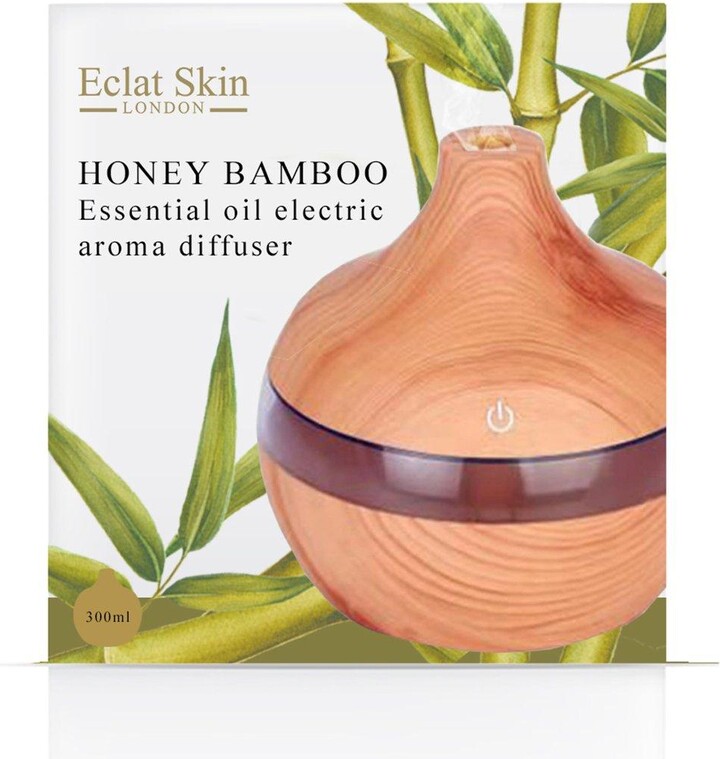Eclat Skin London Honey Bamboo Essential Oil Electric Aroma Diffuser ...