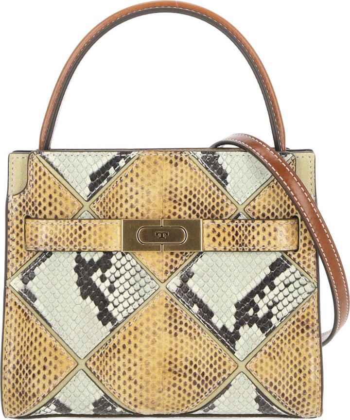 Tory Burch Petite Double Lee Radziwill Handbag - ShopStyle Tote Bags