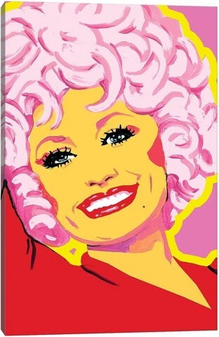 iCanvas Dolly Parton by Corey Plumlee Unframed Wall Canvas - ShopStyle ...