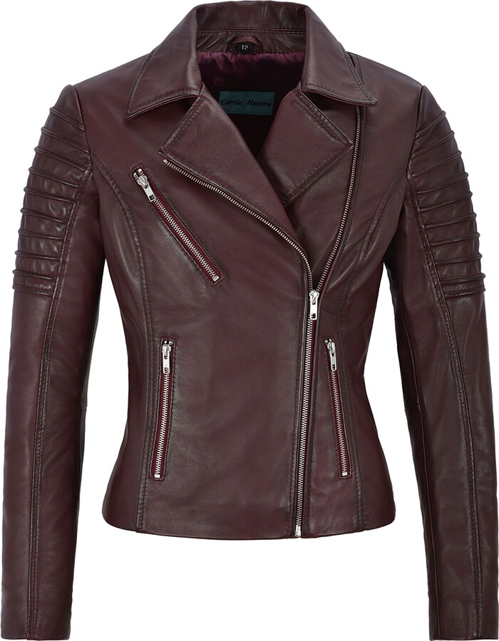 Smart Range Leather JESSICA Fashion Designer Ladies Leather Jacket Soft ...