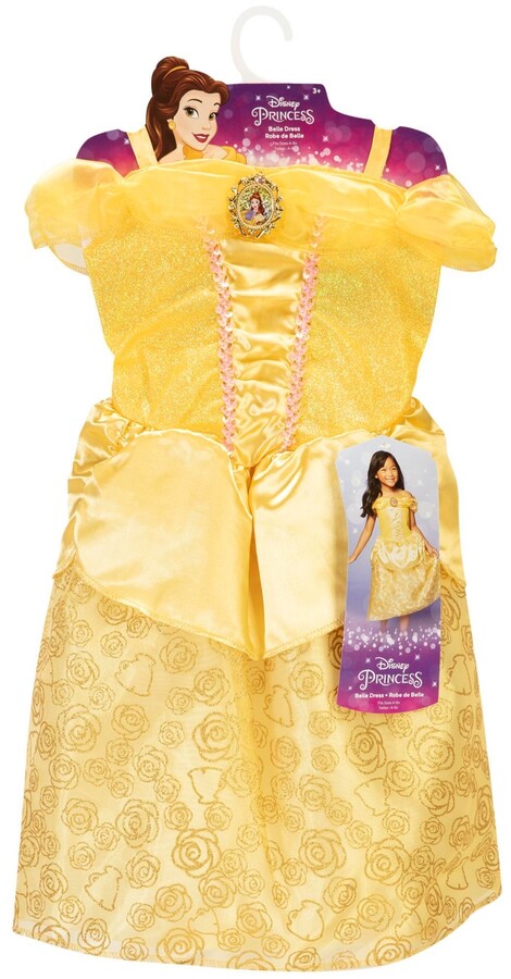 Jakks Disney Princess Belle Sparkly Dress Costume-Pretend Play - ShopStyle