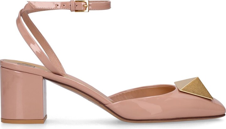 Valentino Garavani 60mm One Stud patent leather pumps - ShopStyle