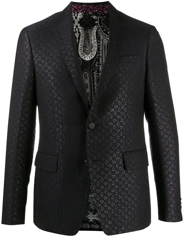 Etro Paisley-Print Suit Jacket - ShopStyle